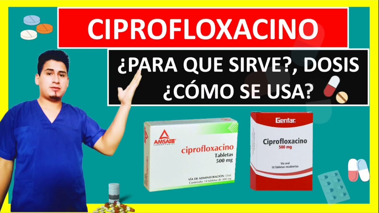 Ciprofloxacin cipromax 500 mg — tienda en línea