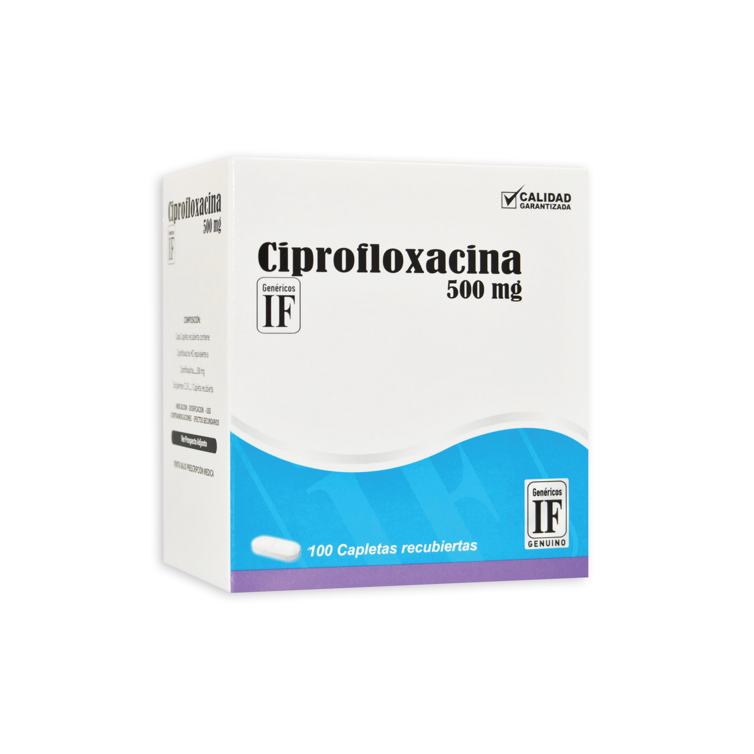 Ciprofloxacin genéricos — envío al día siguiente
