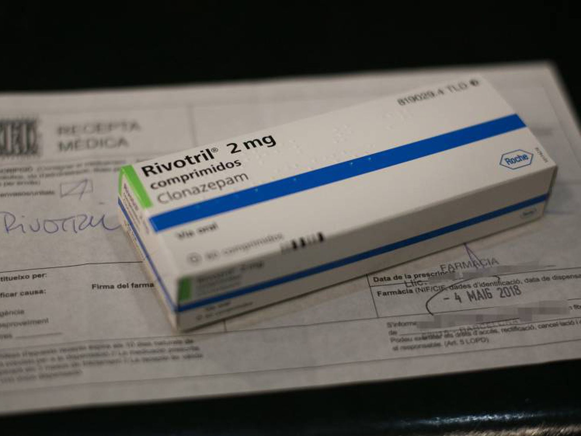 Rivotril gotas o pastillas — en línea sin receta